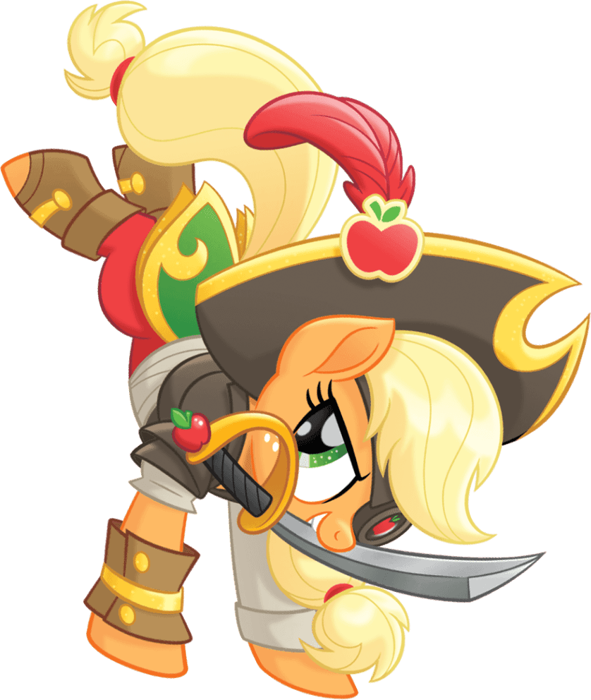 Download Mlp The Movie Pirate Applejack Official Artwork - My Little ...