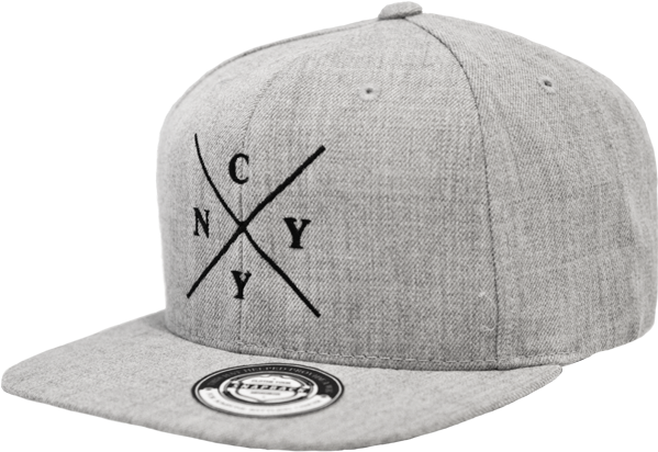 Download Heather Grey Snapback Transparent Snapback - New Era Cap ...