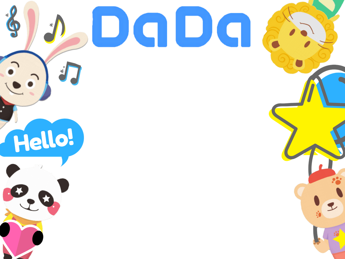 Download Dada Characters Trial Class Manycam Border - Dadaabc Borders ...