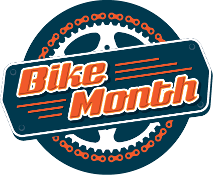 Download Bike Month 2018 Logo - National Bike Month - Full Size PNG ...