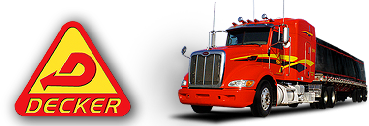 Download Decker Logo - Flatbed Truck - Logo - Full Size PNG Image - PNGkit