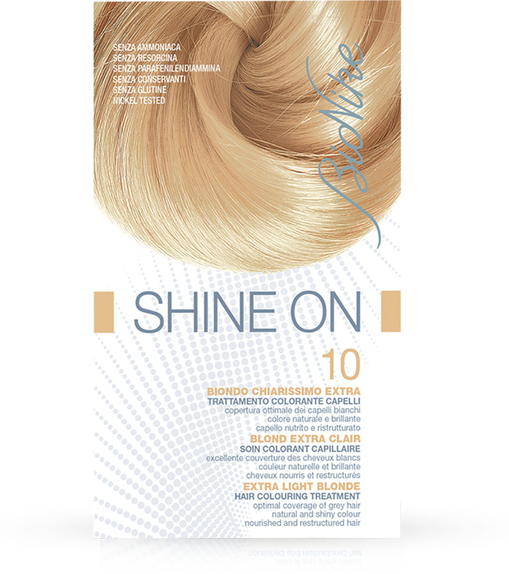 Download Bionike Shine On Light Blond 8 Processing Dye Hair - Full Size ...