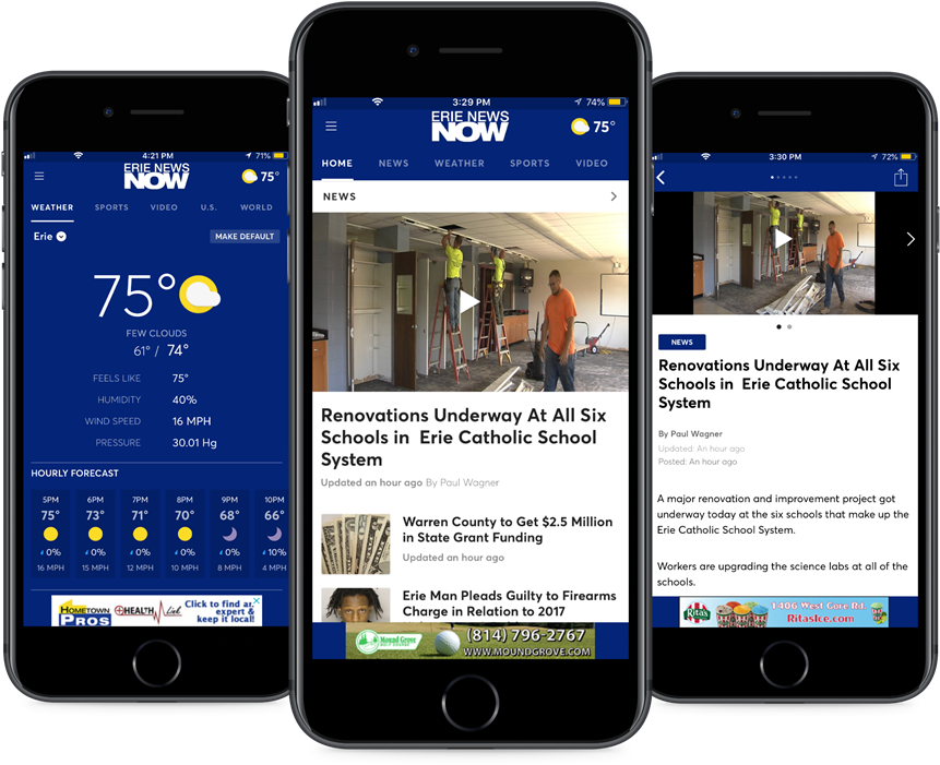 Download Erie News Now App - Wicu-tv - Full Size PNG Image - PNGkit