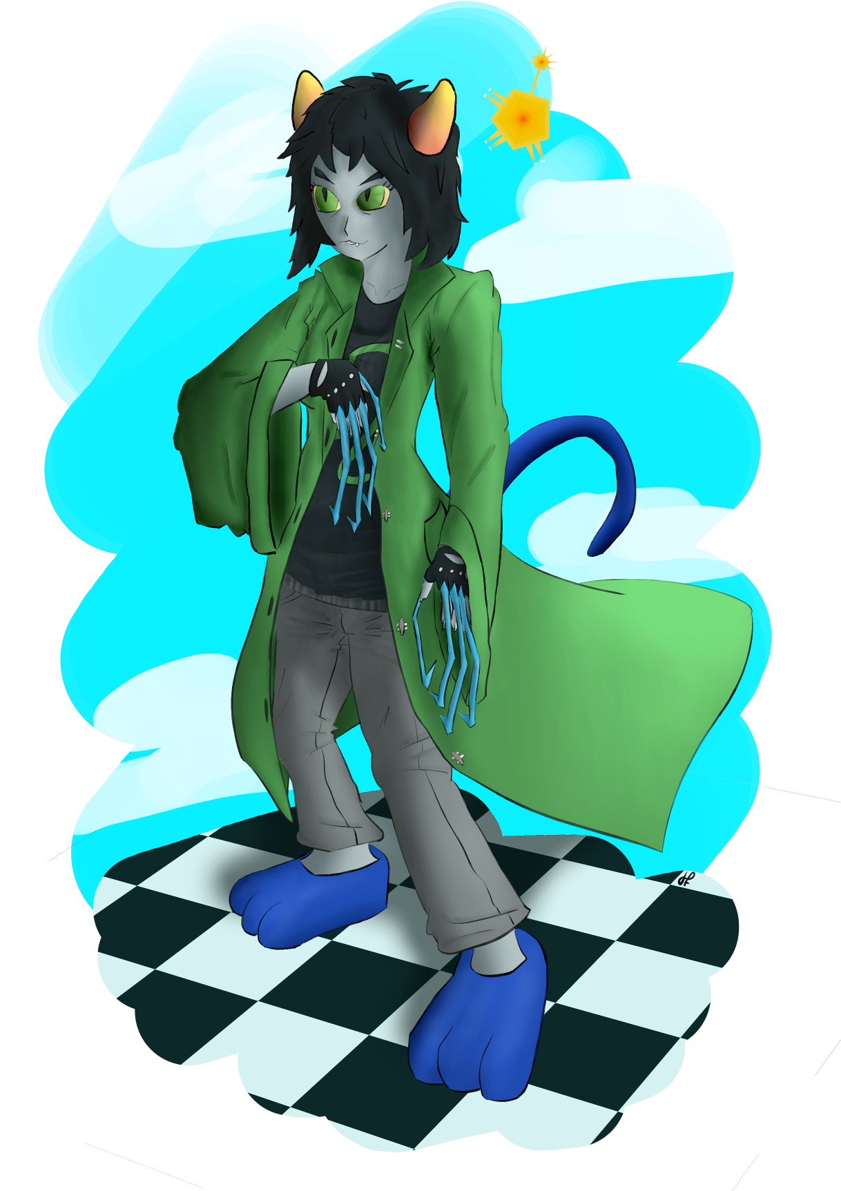 Download Nepeta On The Battlefield - Illustration - Full Size PNG Image ...