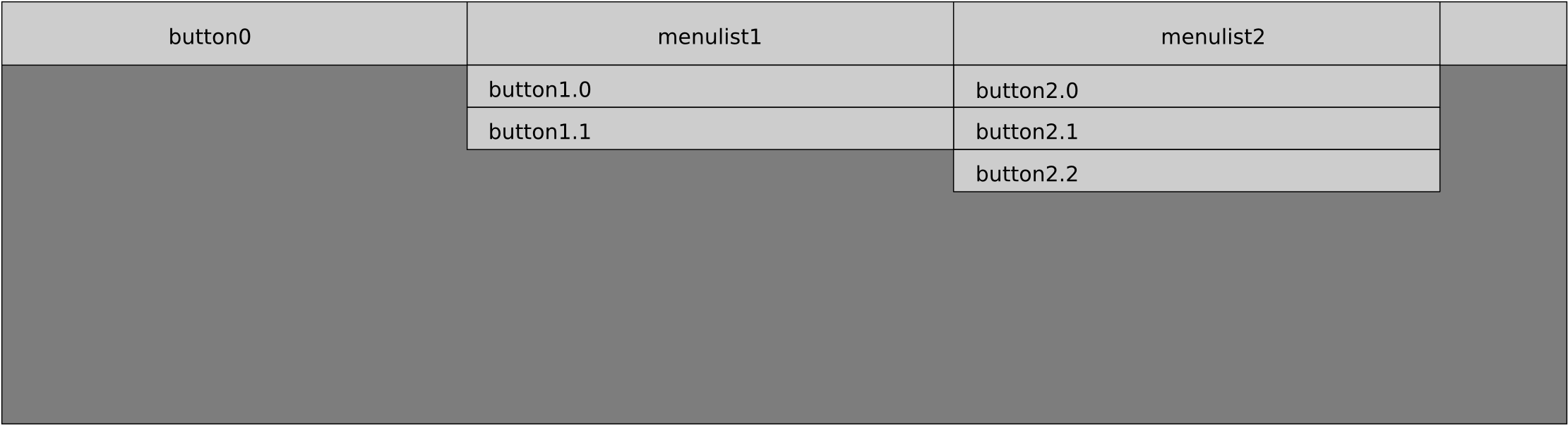 Download Menu Bar - Kivy Menu Bar - Full Size PNG Image - PNGkit