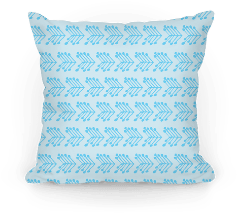 Download Blue Cute Chevron Pattern Pillow - Cute Throw Pillows Png ...