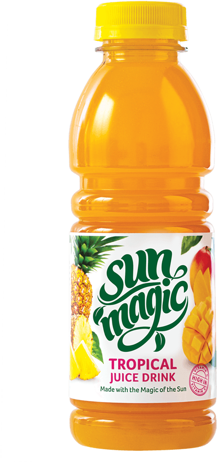 Download Sunmagic 500ml Tropical Juice Drink - Juice - Full Size PNG ...