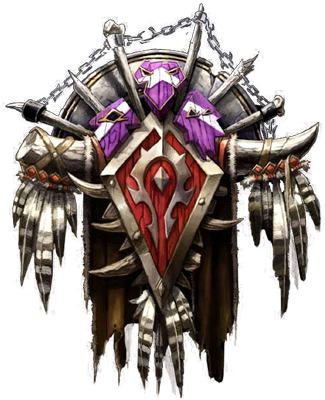 Download Horde Crest - World Of Warcraft Horde Shield - Full Size PNG ...