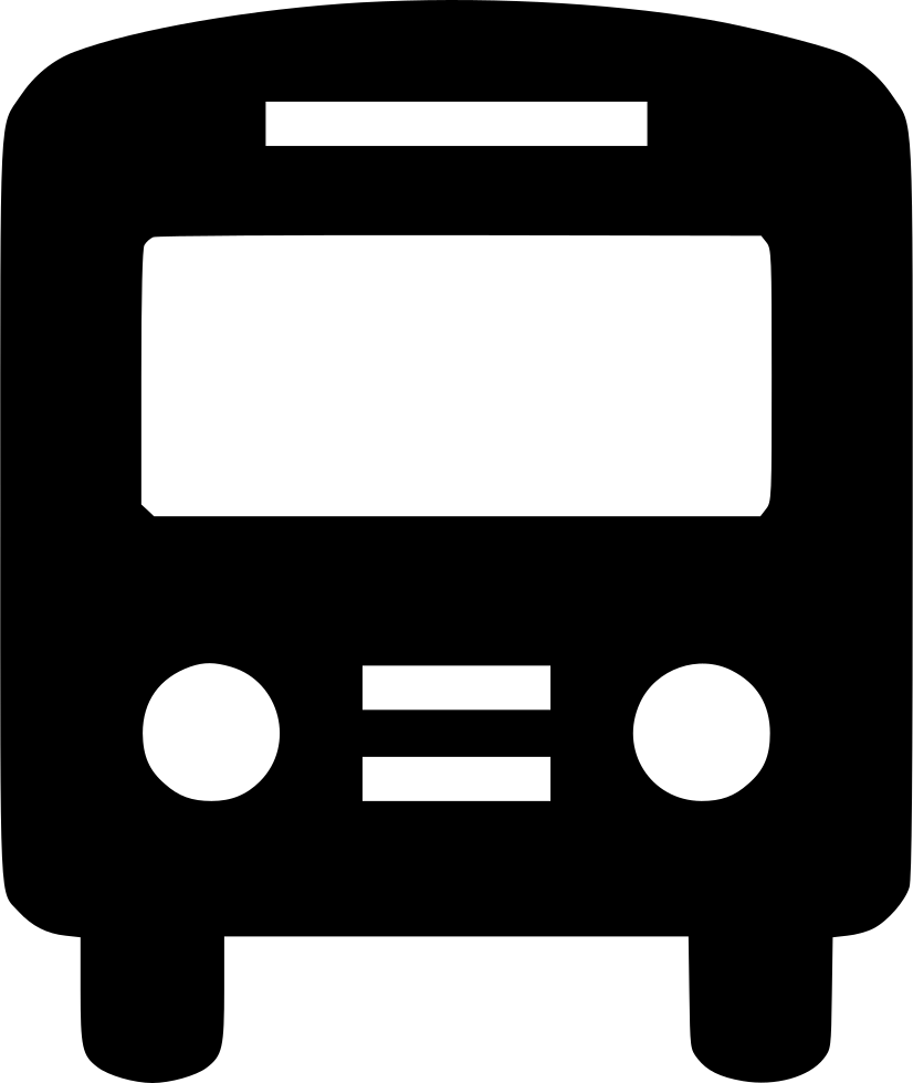 Download Bus Front - - Icon - Full Size PNG Image - PNGkit