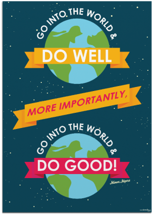 Download Doodle's Go Into The World And Do Good Poster - Poster - Full ...