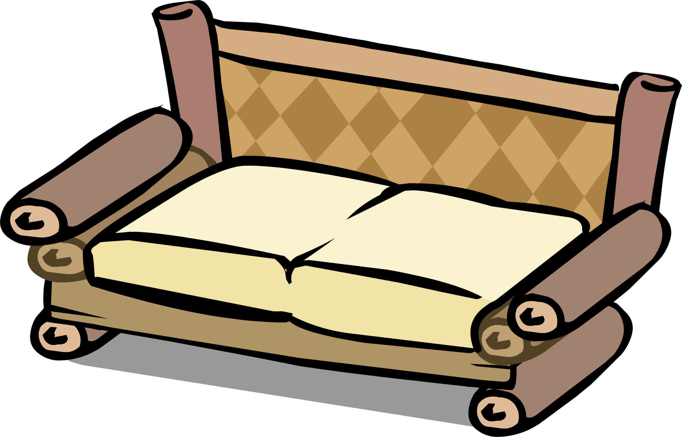 Download Bamboo Couch Sprite 002 - Bamboo - Full Size PNG Image - PNGkit