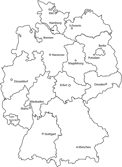Download Transparent Maps,technology - Germany Map Vector - PNGkit