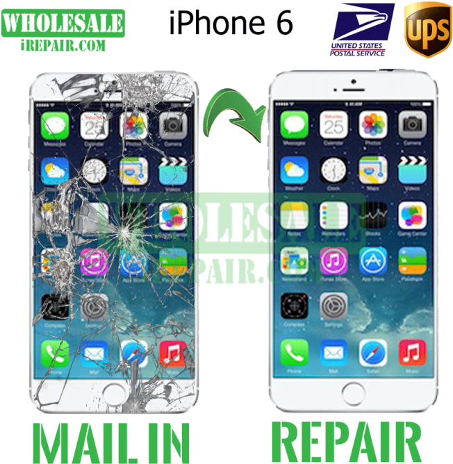 Download Iphone 6 Glass & Lcd Replacement Mail In Repair - Iphone Lcd ...