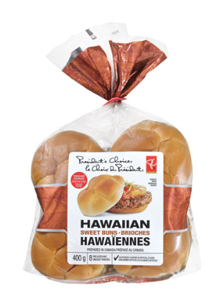 Download Pc Hawaiian Sweet Buns - Pc Blue Menu Breaded Chicken Breast ...
