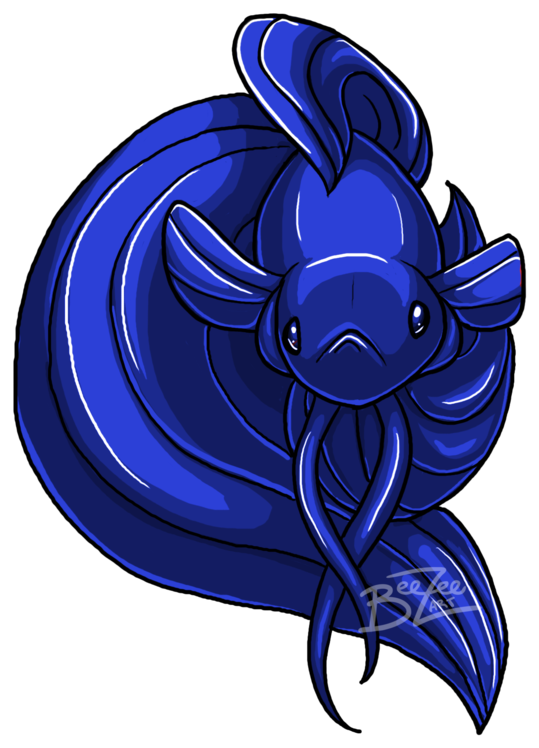 Download Grumpy Betta Fish By Beezee Art On Deviantart - Dibujo De Pez ...