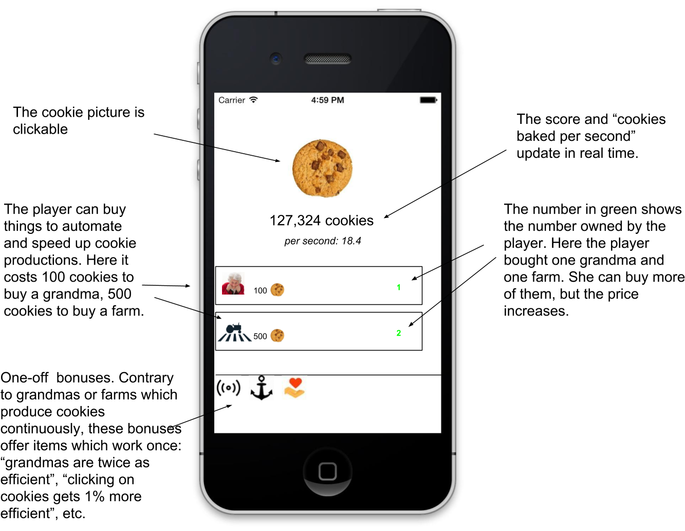 Download The Design Of The Cookie Clicker Mobile App - Cookie Clicker ...