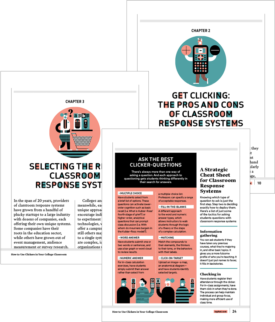 Download Guide How To Use Clickers In Your College Classroom - Flyer ...