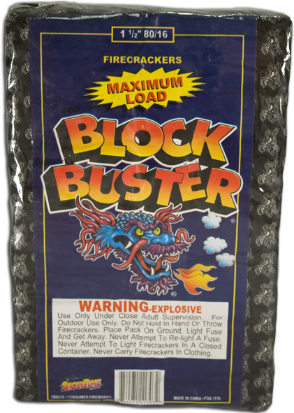 Download Blockbuster Firecracker - Full Size PNG Image - PNGkit