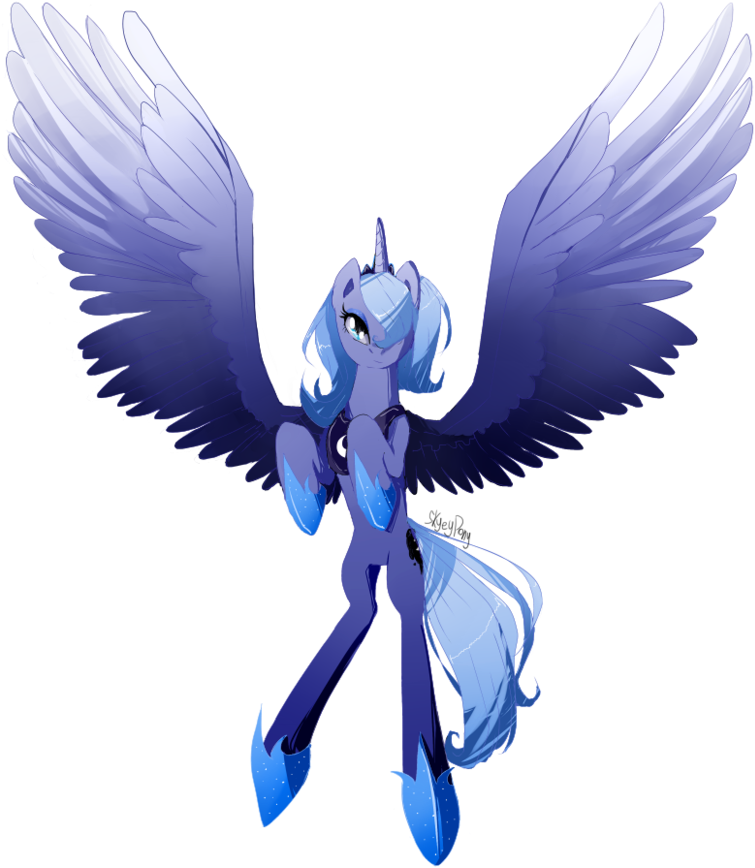 Download Purple Moon By Skyeypony On Deviantart - My Little Pony ...