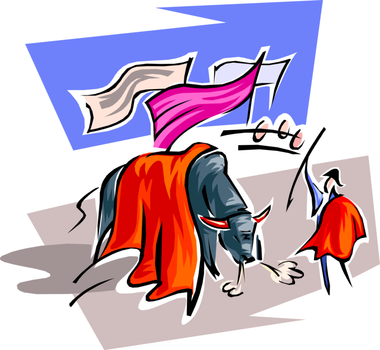 Download Vector Illustration Of Spanish Matador Toreador Bullfighter ...