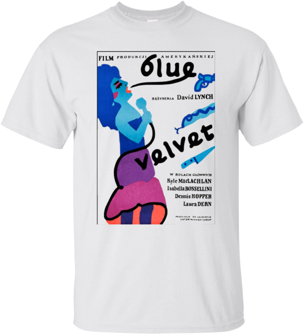 Download Transparent Blue Velvet Dav - Blue Velvet 1986 Original Poster ...