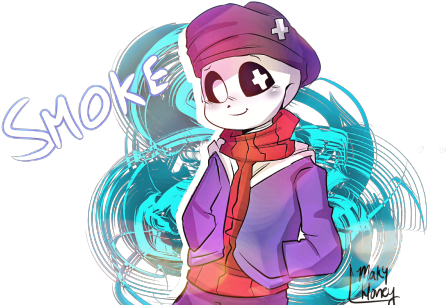 Download I Heard It Was Smoke Sans B-day So I Drew Something - Cartoon ...