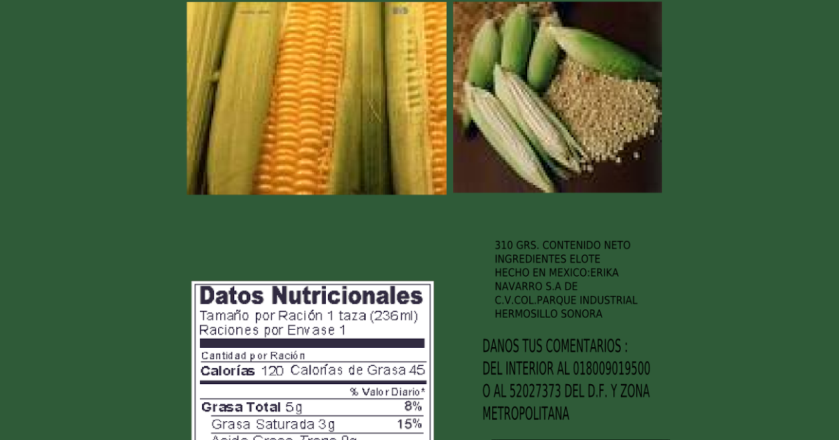 Download Etiqueta De Elotes ""el Mejor" - Poster: Corn Cobs On Husks ...