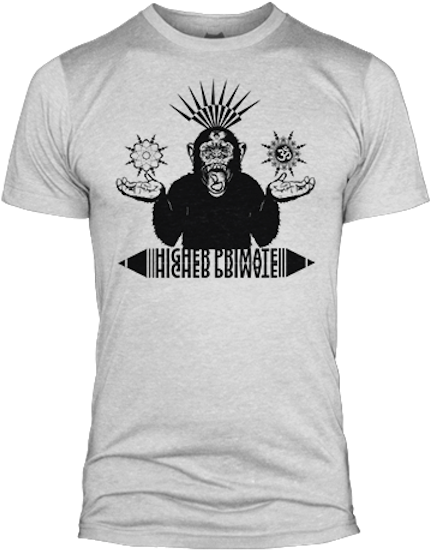 Download Monkadelic White - Higher Primate - Full Size PNG Image - PNGkit