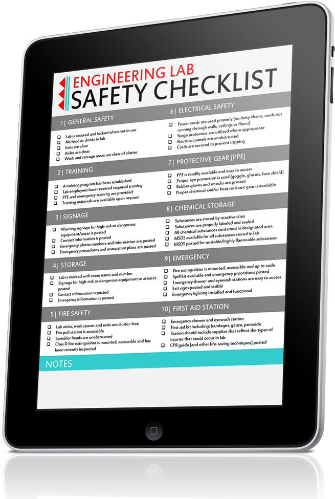 Download Transparent Ew Engineering Lab Safety Checklist - Engineering ...