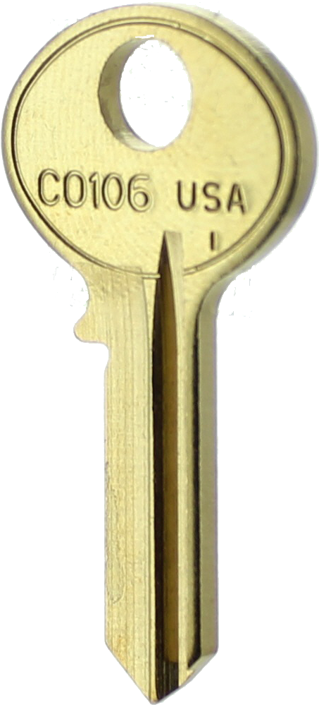 Download Co106 Brass Ilco Brand - Mailbox Key Png - Full Size PNG Image ...