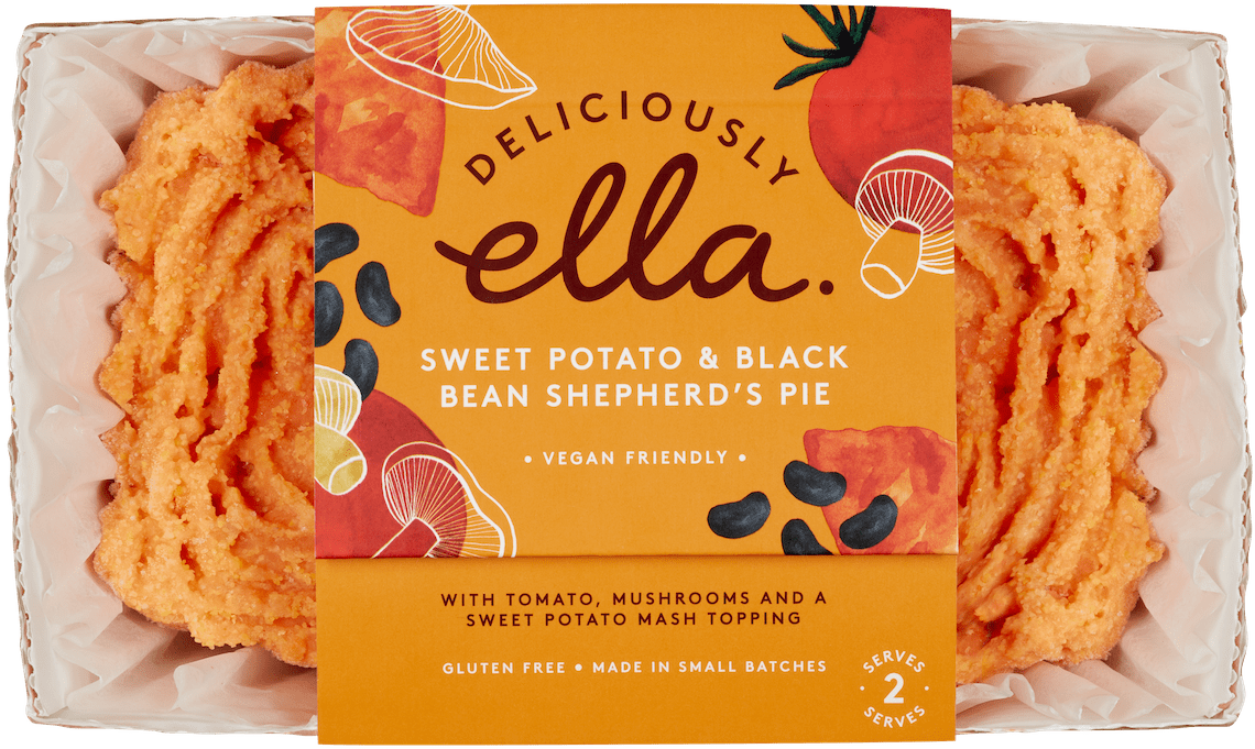 Download Deliciously Ella Sweet Potato & Black Bean Shepherd's - Food - Full Size PNG Image - PNGkit