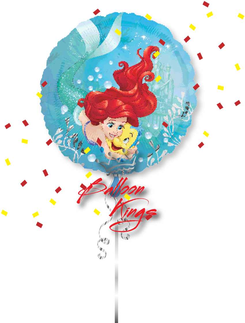 Download Little Mermaid Ariel Round - Little Mermaid Ariel Dream Big ...