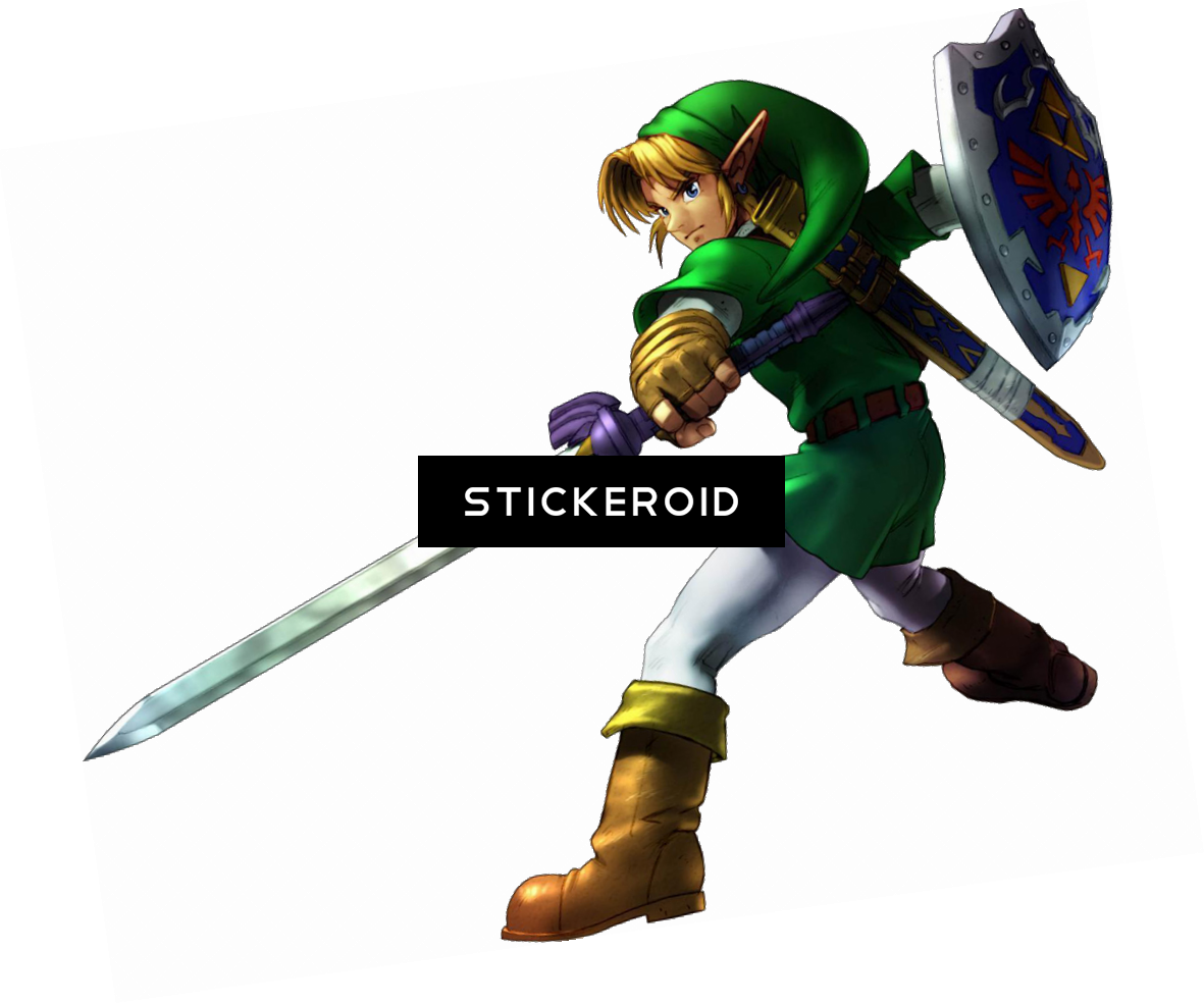 Download Transparent Zelda Link Legend Of The - Zelda Ocarina Of Time ...