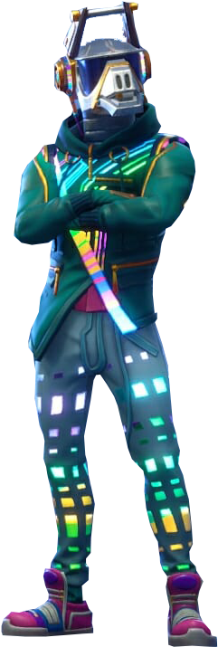 Download Dj Yonde Fortnite Skin Png Image - Fortnite Dj Skin Png - Full ...