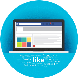 Download Tale Of Facebook Laptop Like - Graphic Design - Full Size PNG ...