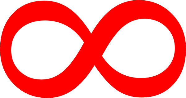 Download Red Infinity Sign Png - Full Size PNG Image - PNGkit