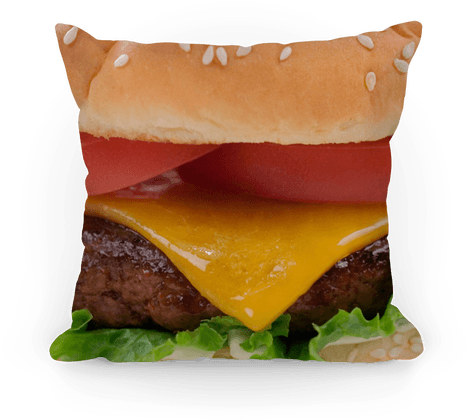 Download Cheeseburger Pillow - Cheeseburger Tote Bag: Funny 4th Of July ...