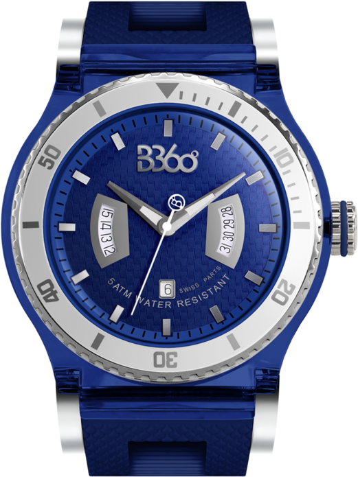 Download B Class Medium-blue Silver Watch - Price Of Armani Watches ...