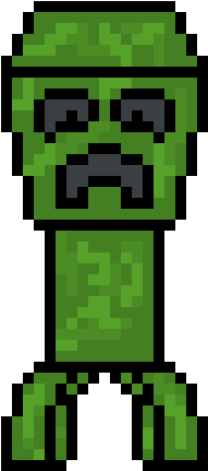 Download Minecraft Creeper - Minecraft - Full Size PNG Image - PNGkit