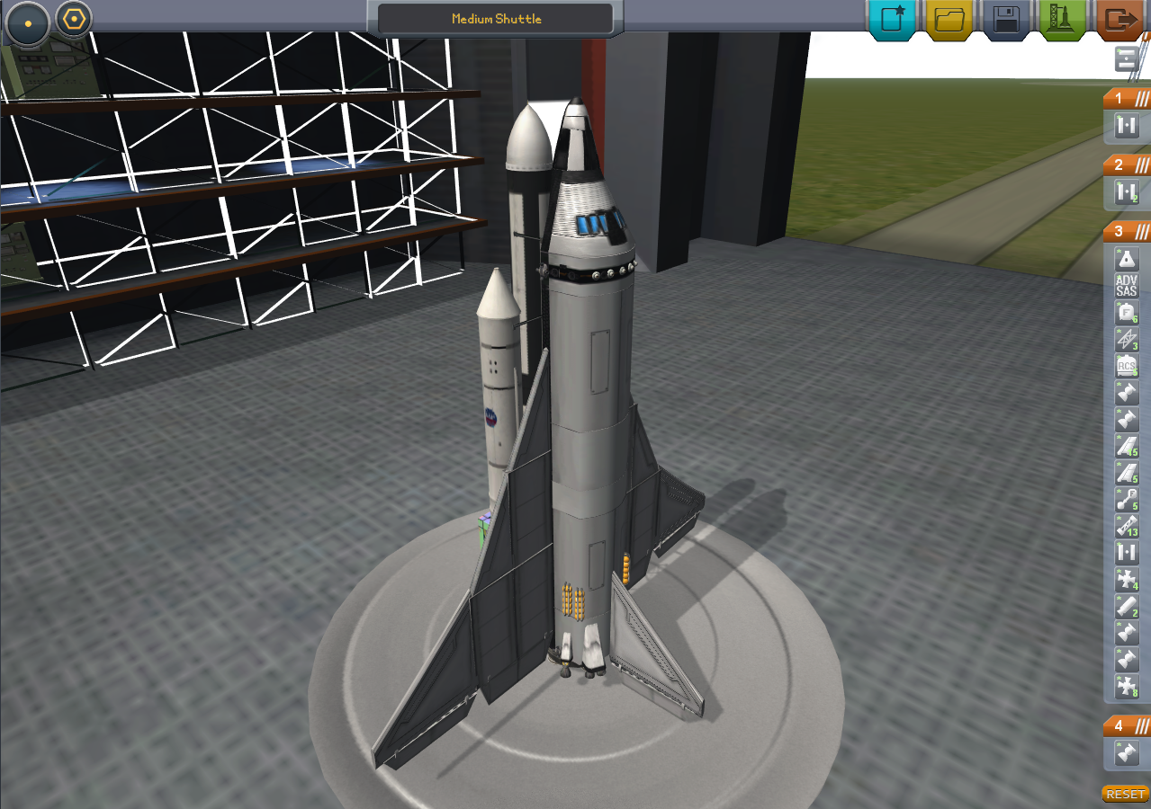 Ksp Space Shuttle Design