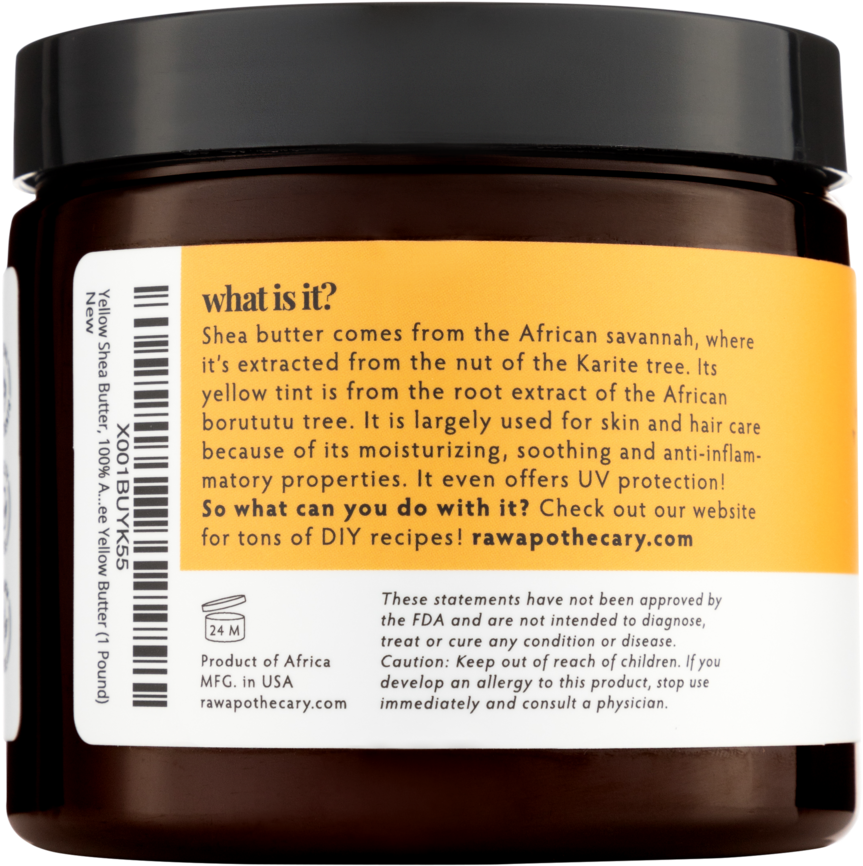 Download Yellow Shea Butter - Full Size PNG Image - PNGkit