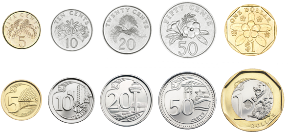Download These Coins - Singapore Coins - Full Size PNG Image - PNGkit