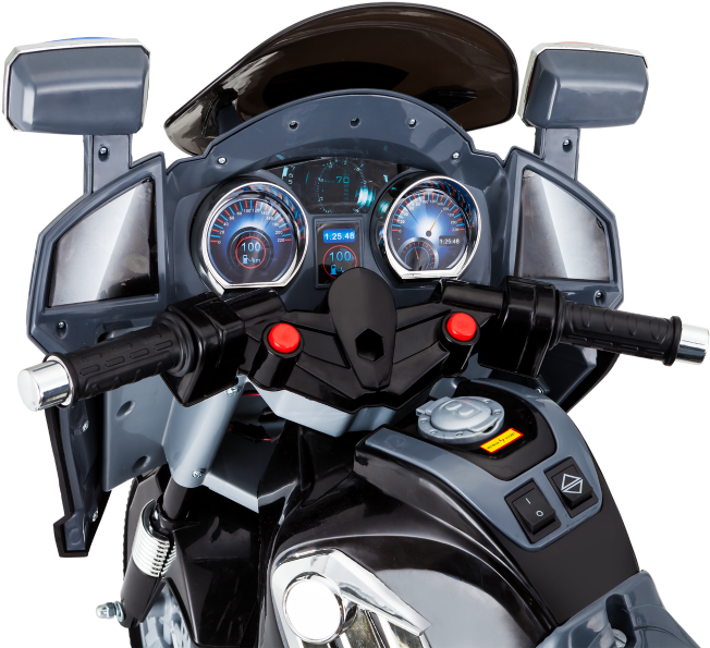 Download Police Trike - Kid Trax Police Motorcycle - Full Size PNG ...