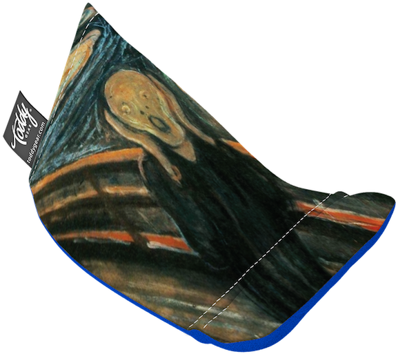 Download The Scream Wedge - Fine Art Tile Coaster - Full Size PNG Image ...