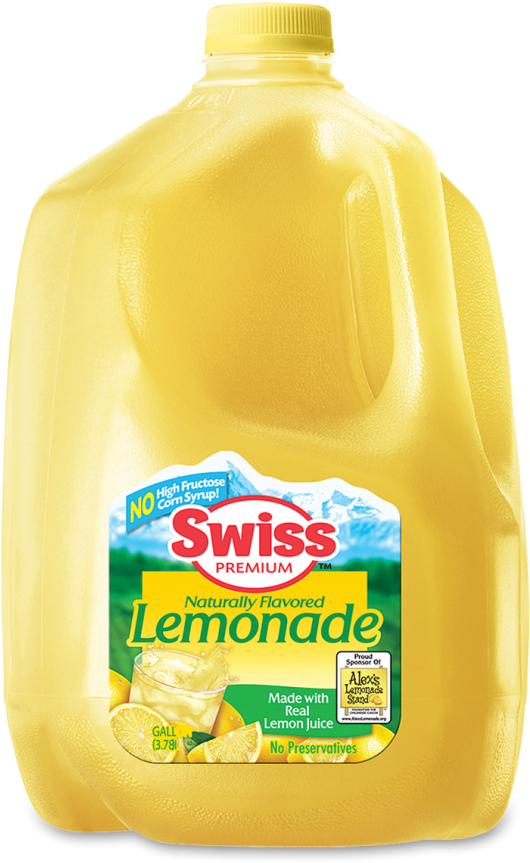 Download Swiss Lemonade - Gallon Of Lemonade - Full Size PNG Image - PNGkit