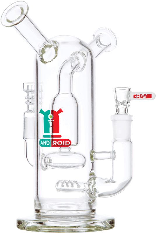 Download Grav Labs 8" Android Flare Stemless Water Pipe Bong - Grav ...