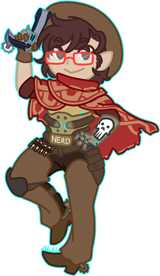 Download Lil Mccree Me - Cartoon - Full Size PNG Image - PNGkit
