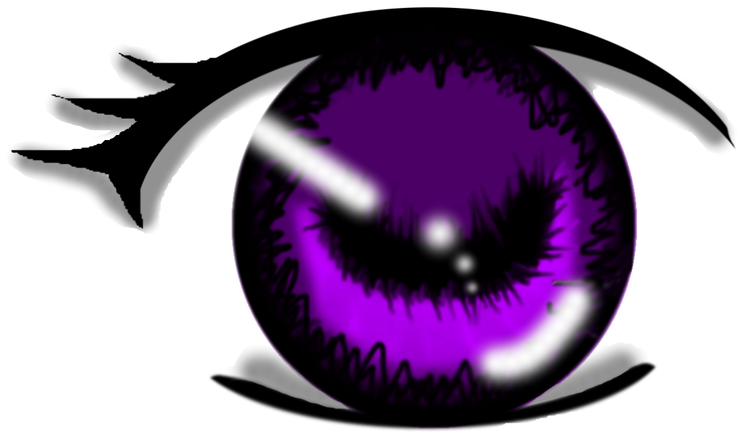 Download Made In Gimp By Courtishlamb92 - Anime Purple Eyes Png - Full ...