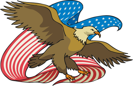 Usa Flag Clip Art Png
