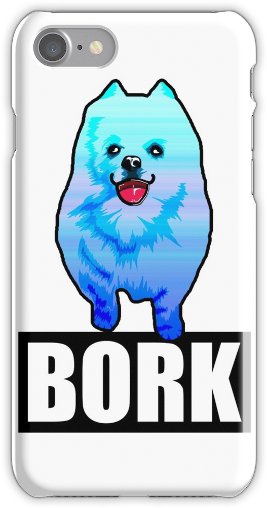 Download Gabe The Dog "retro Bork" Iphone 7 Snap Case Iphone - Dog ...